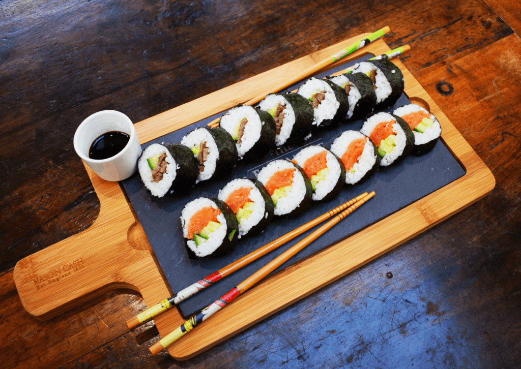 Seriously Simple Syn Free Sushi - Basement Bakehouse